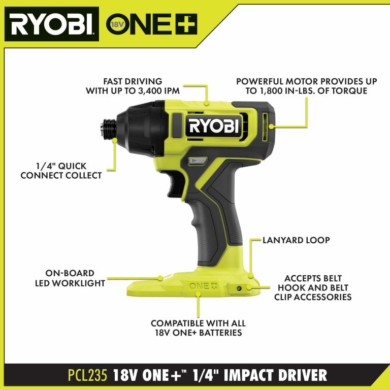How To Use Ryobi Impact Driver For Efficient Projects